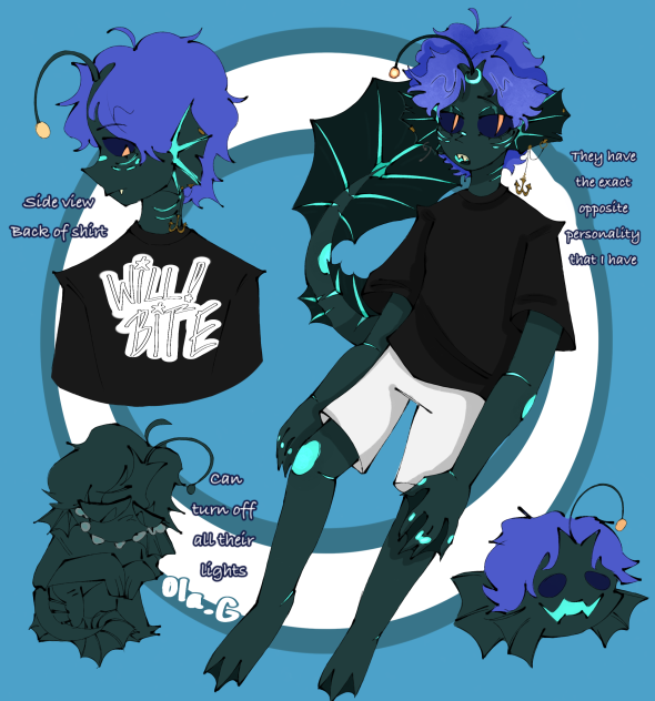 Fish-sona with colour - ibisPaint