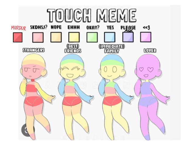 touch meme - ibisPaint