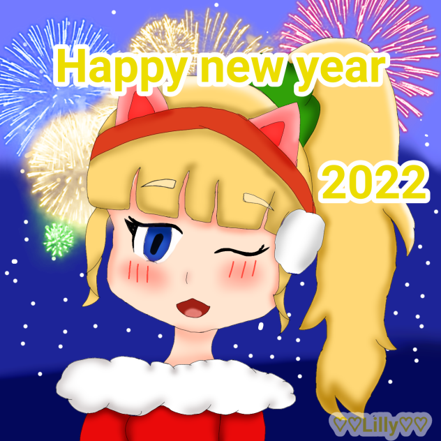 Happy New Year🎇🎇 - ibisPaint