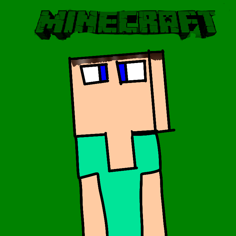 Minecraft (Steve) - ibisPaint