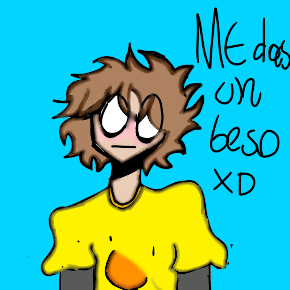 Me das un beso XD - ibisPaint