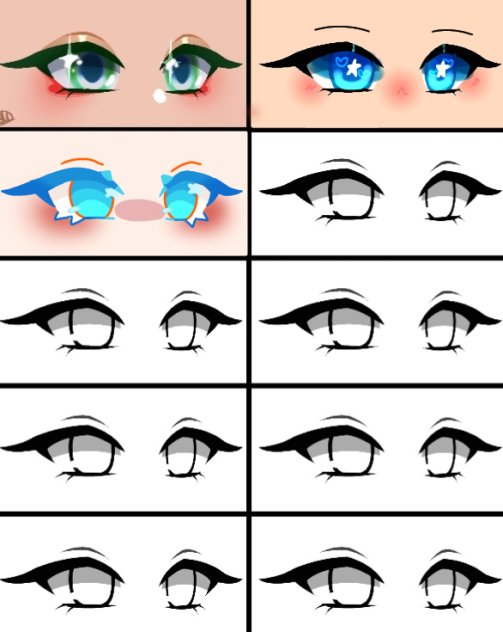 Eyes collab. - ibisPaint
