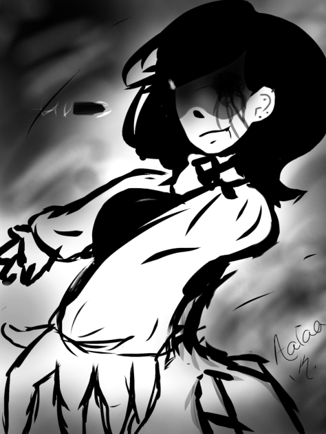 Black and White Death - ibisPaint