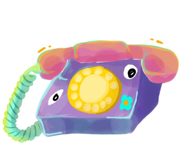 The Phone is Ringing! - ibisPaint