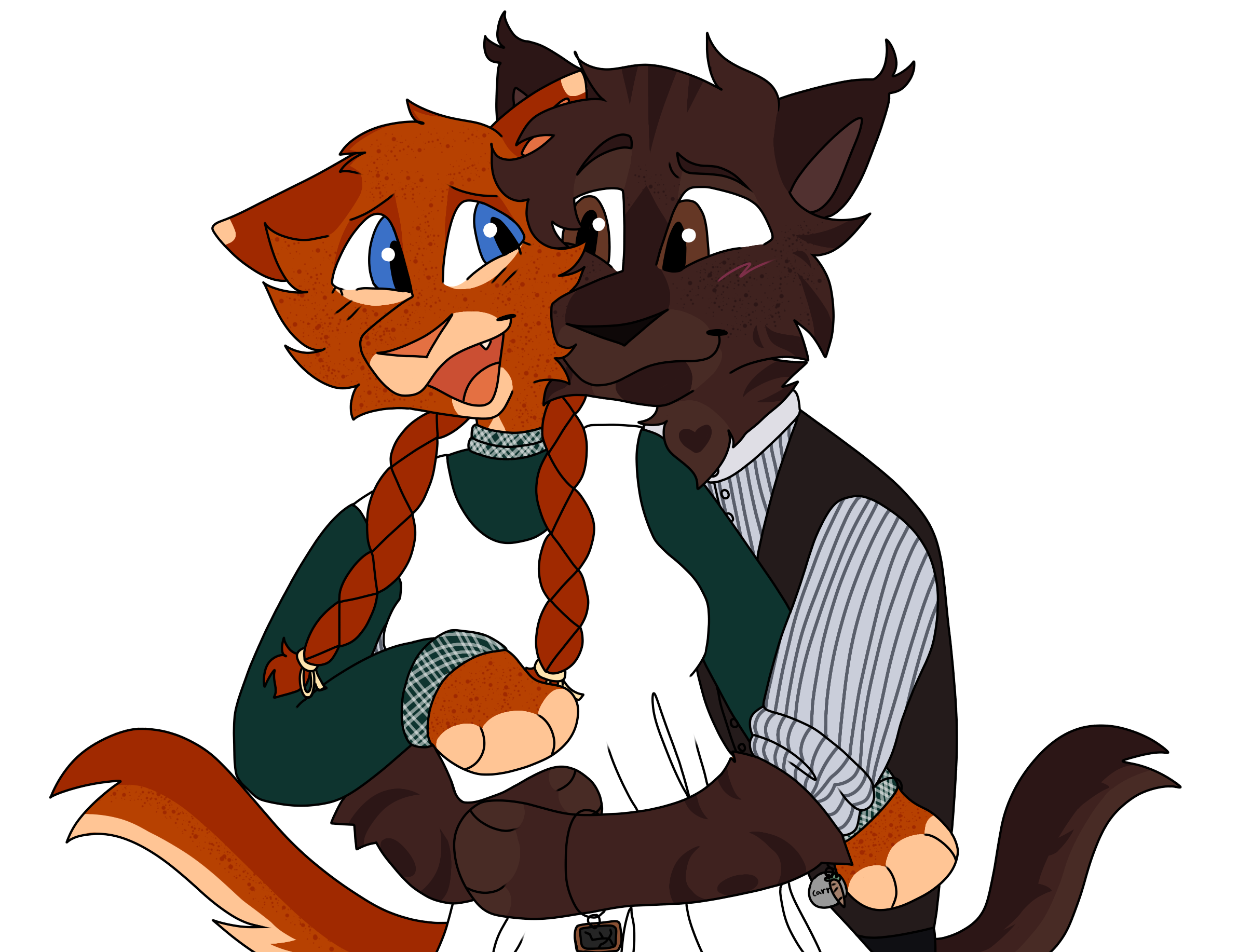 Anne and Gilbert (Suprise in the desc) - ibisPaint