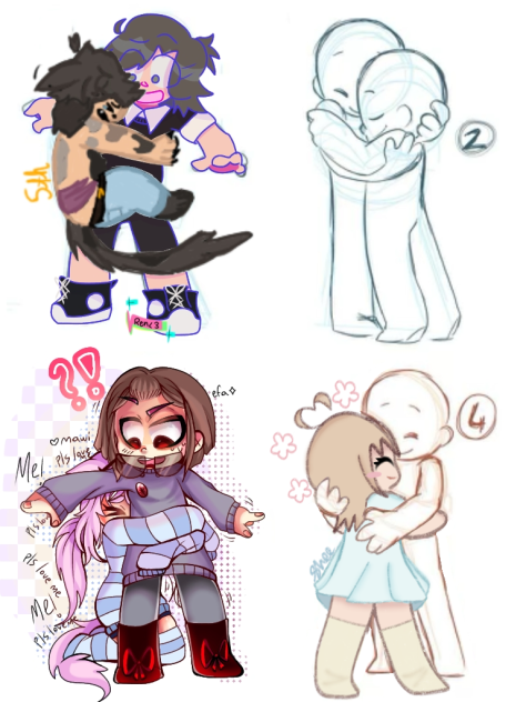 Hug collab yippee! - ibisPaint