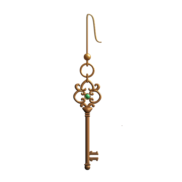 Steampunk earring 1 - ibisPaint