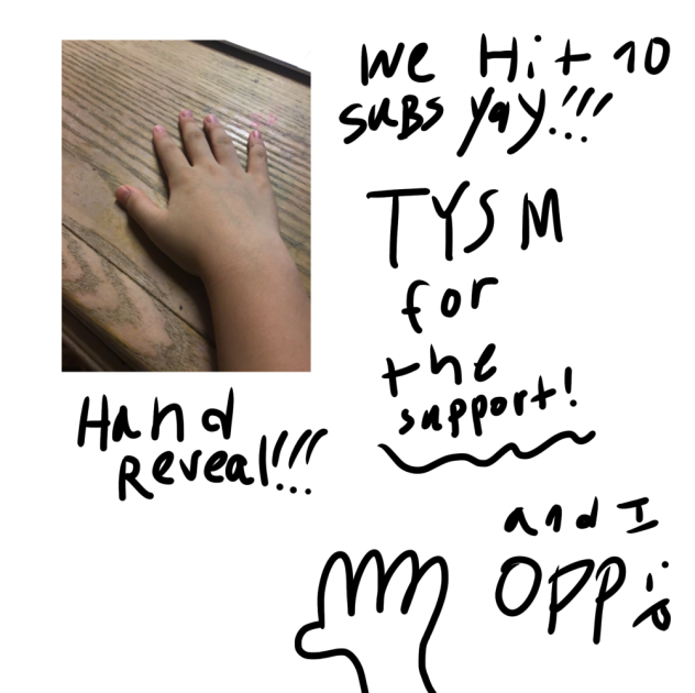 Hand reveal! - ibisPaint