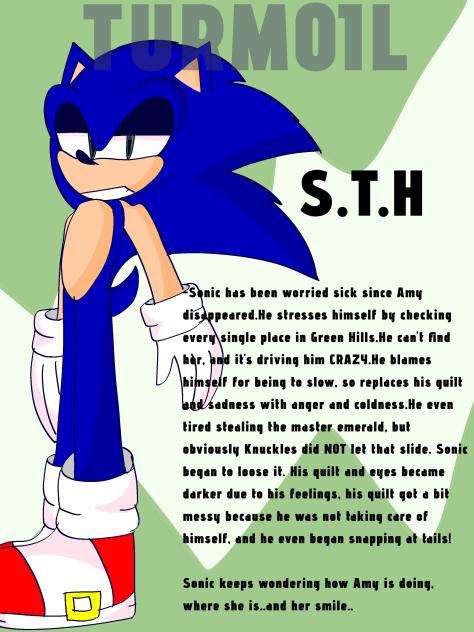 Sonic turmoil Au! - ibisPaint