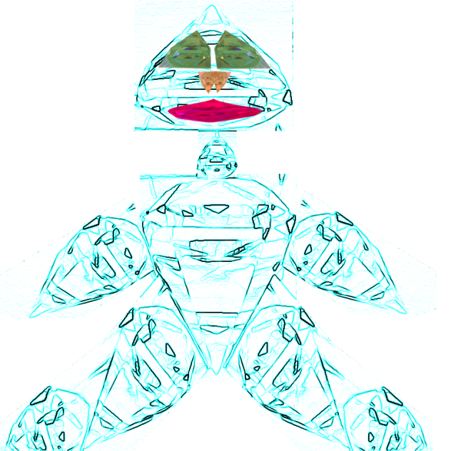 Homem cristal - ibisPaint