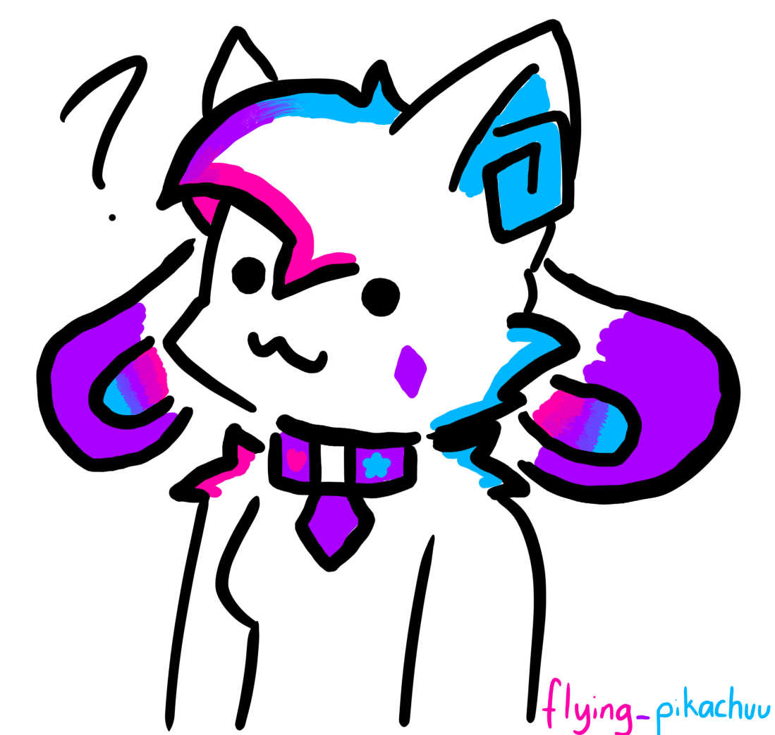 what zawg (kittydog crystal doodle) - ibisPaint