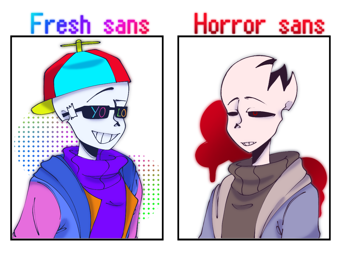Fresh and Horror sans! - ibisPaint