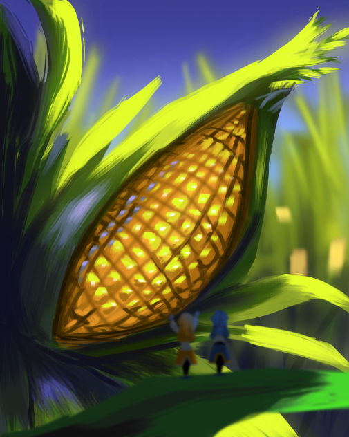 Yellow Corn - ibisPaint