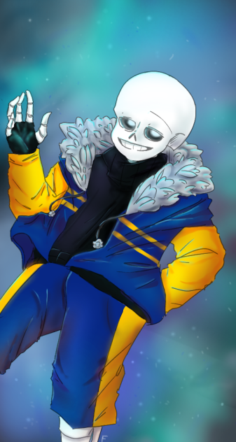 OuterTale Sans - ibisPaint
