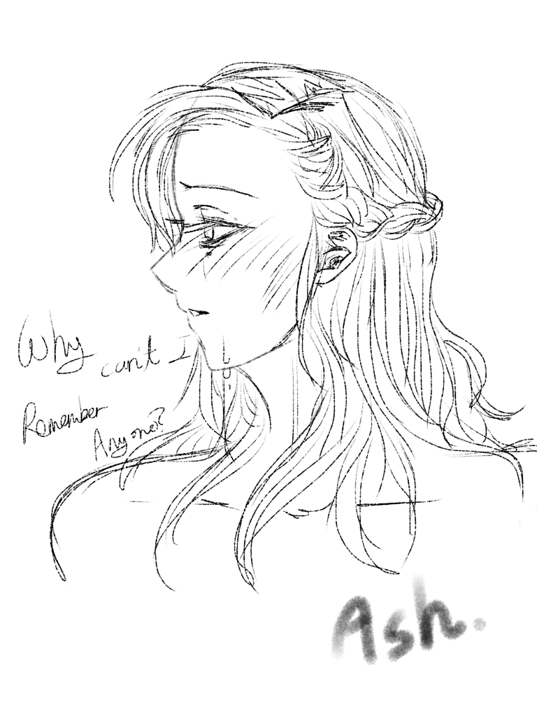 Ash Missing someone I can't remember - ibisPaint