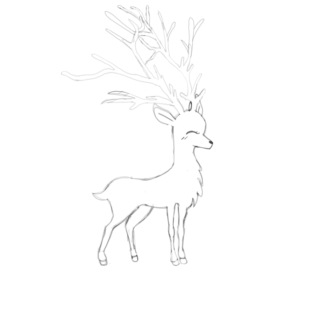 deer practice ^o^ - ibisPaint