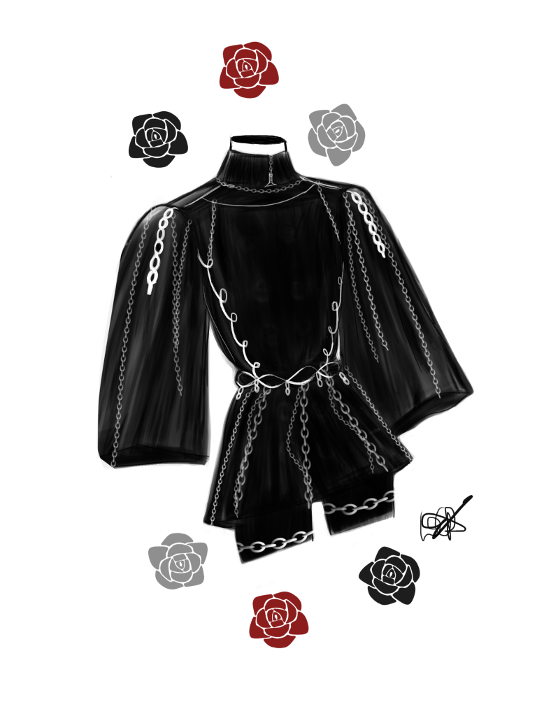 clothes ️ medieval goth - ibisPaint