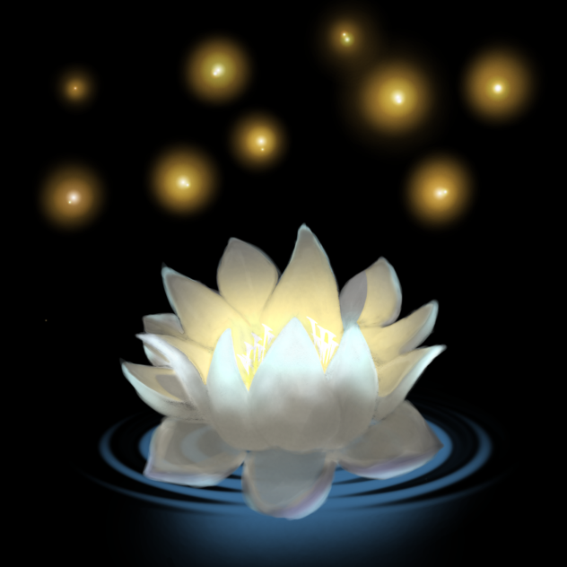 White lotus - ibisPaint