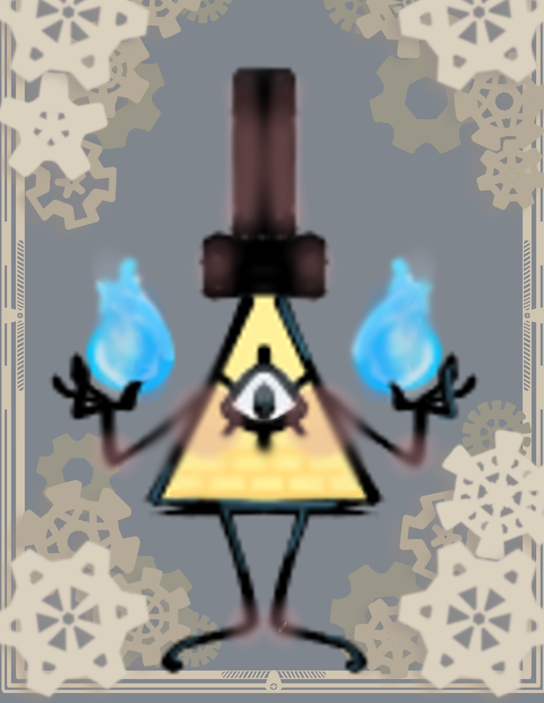 Bill cipher - ibisPaint