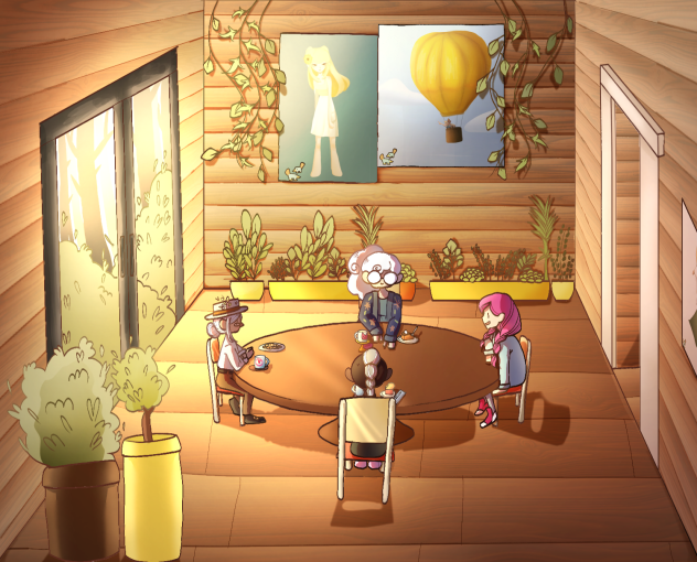 old ladies club - ibisPaint