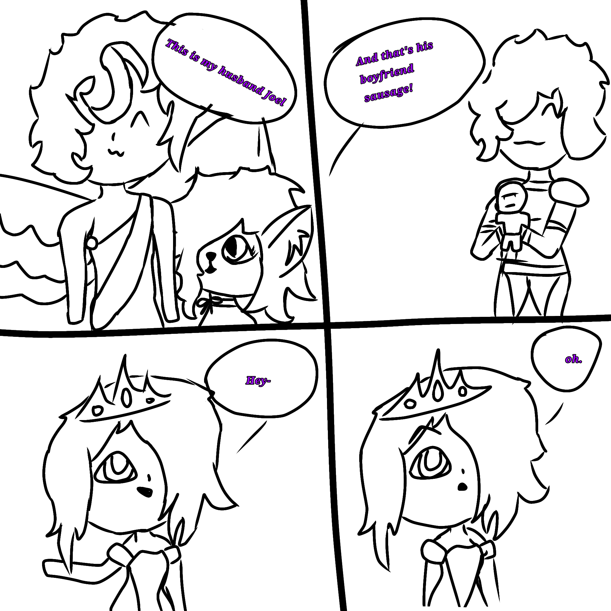 Joel's bf sausage - ibisPaint