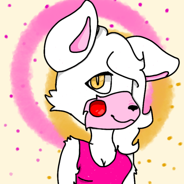 Mangle fnaf (Speed paint) - ibisPaint