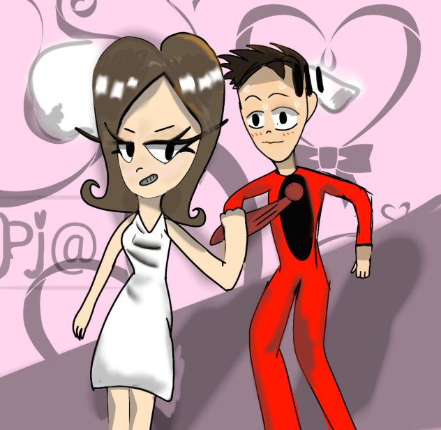 a normal day for these 2 OCs.... - ibisPaint