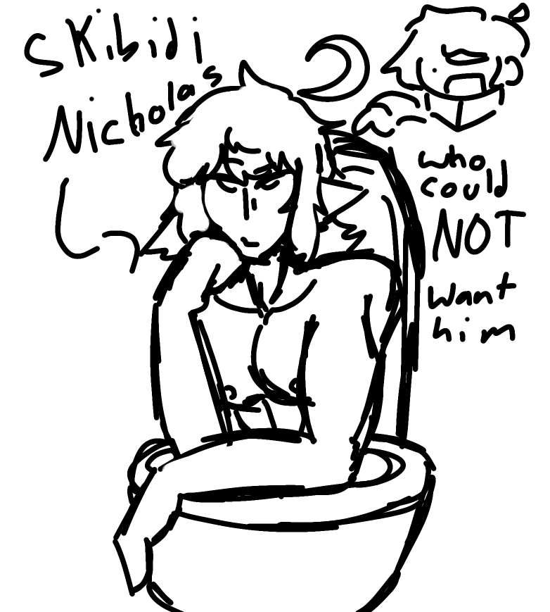 Nicholas toilet - ibisPaint