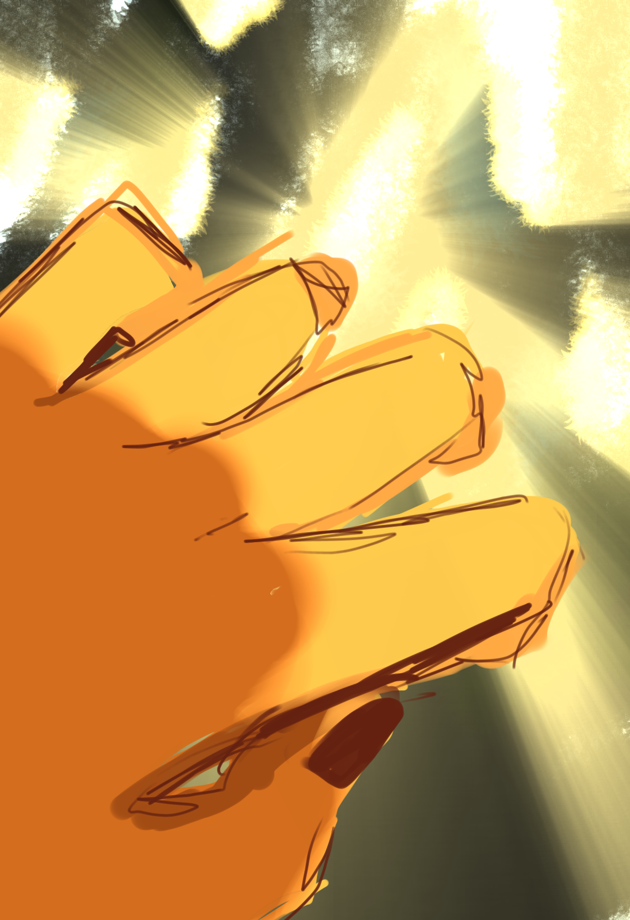God Ray Test☀☀ - ibisPaint