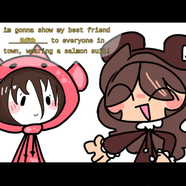 Salmon suit collab - ibisPaint