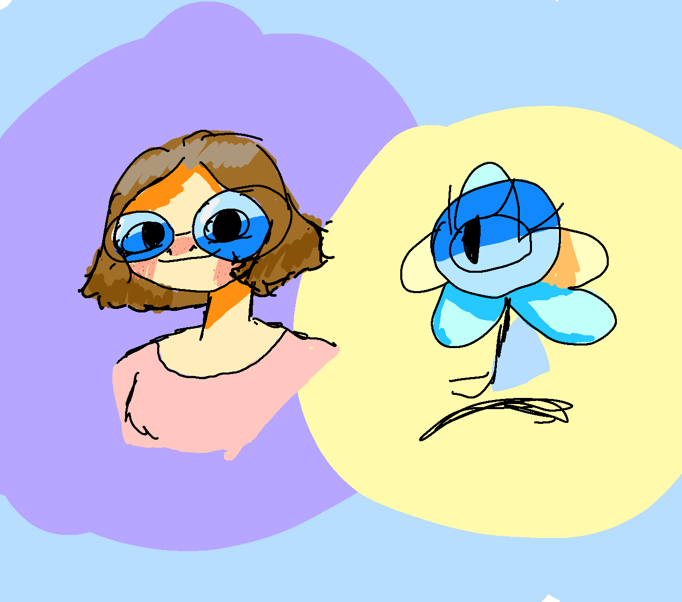 Irl me and TADC me - ibisPaint