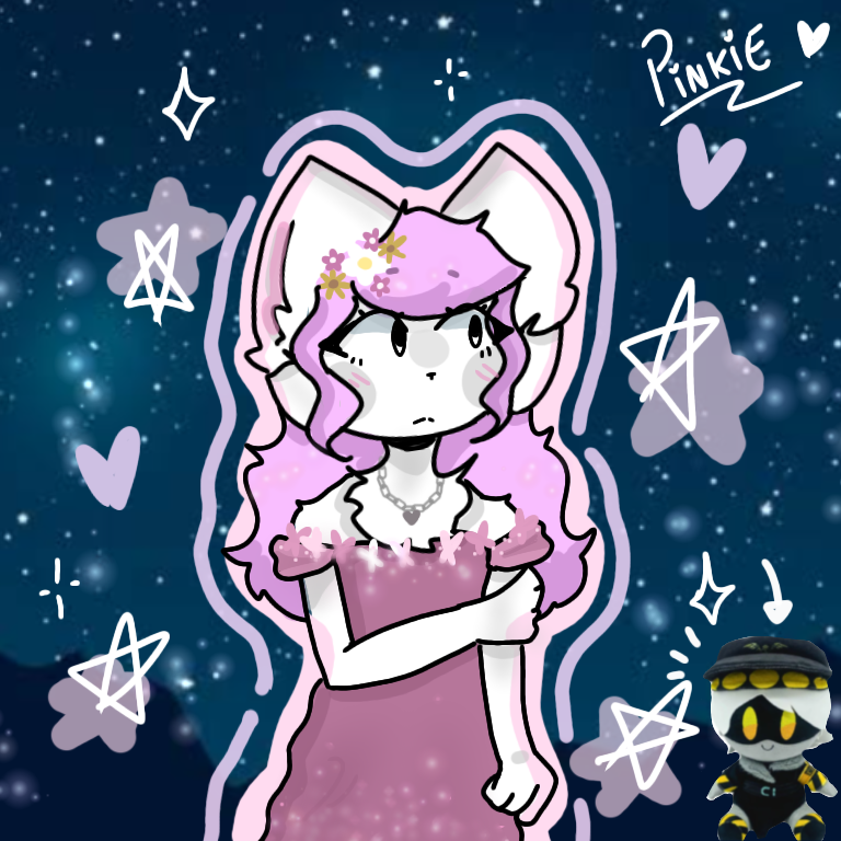 minha oc pra baile - ibisPaint