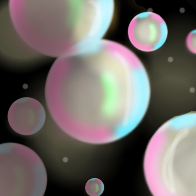 Bubbles - ibisPaint
