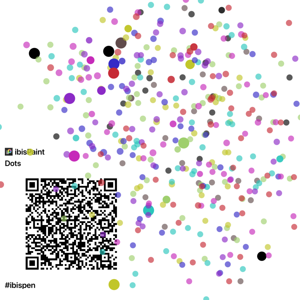 Dots Pen Brush Code (READ DESC) - ibisPaint