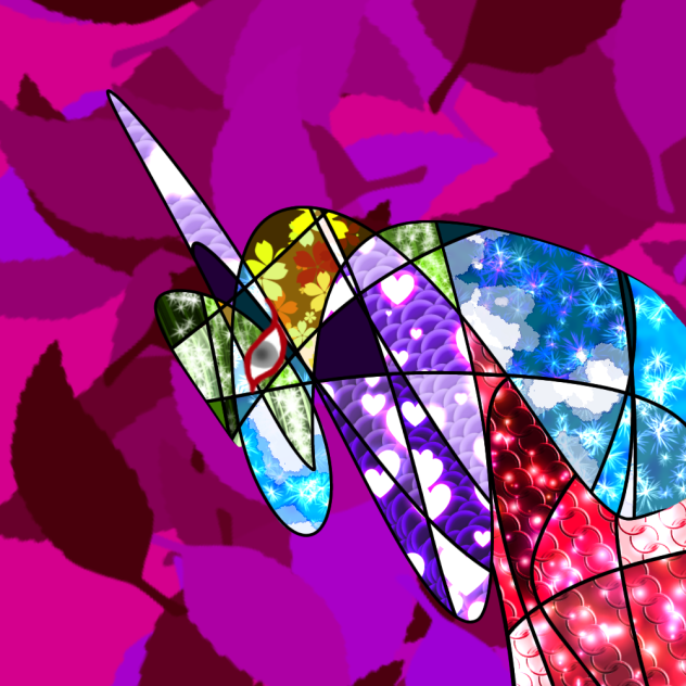 Abstract unicorn - ibisPaint