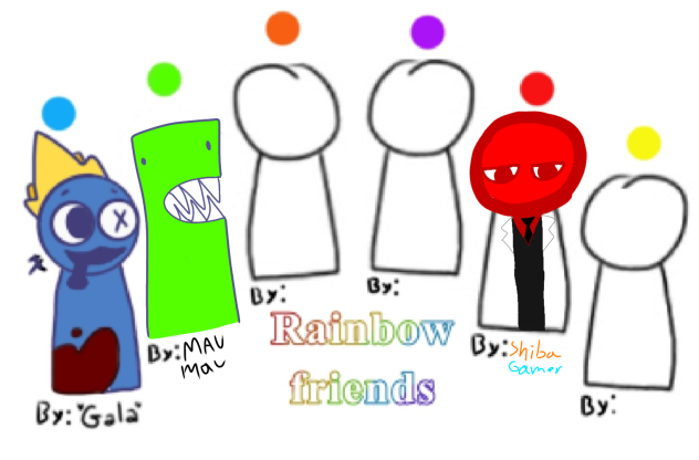 Collab [rainbow friends] - ibisPaint