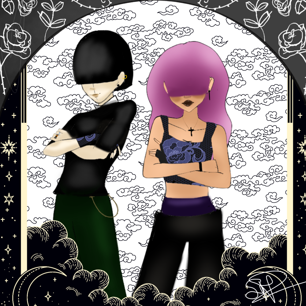 2 of my Charakters Sara& Anthony - ibisPaint