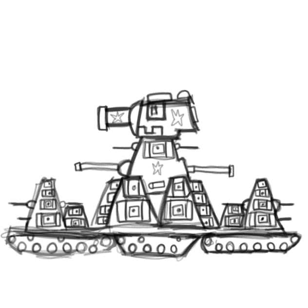 i make my own KV 44 - ibisPaint