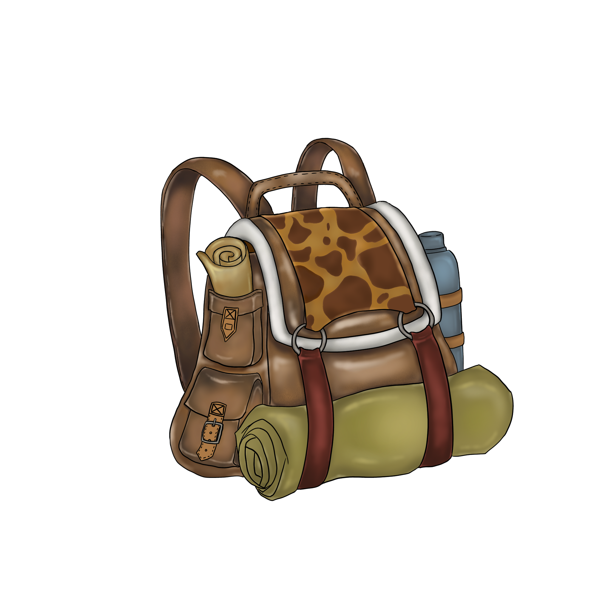 Traveler’s Backpack - ibisPaint