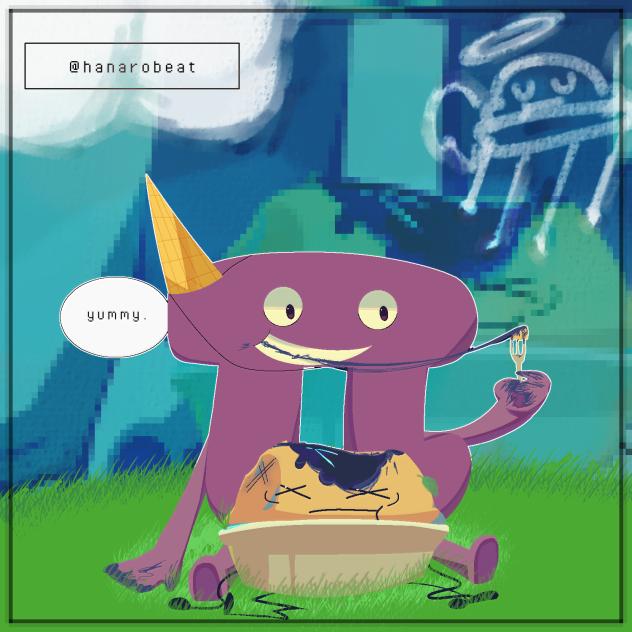 pi eating pie - ibisPaint