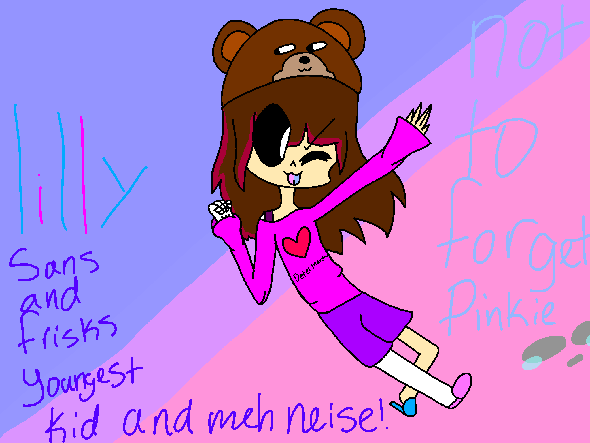 sans and frisks new kiddo!😘 - ibisPaint