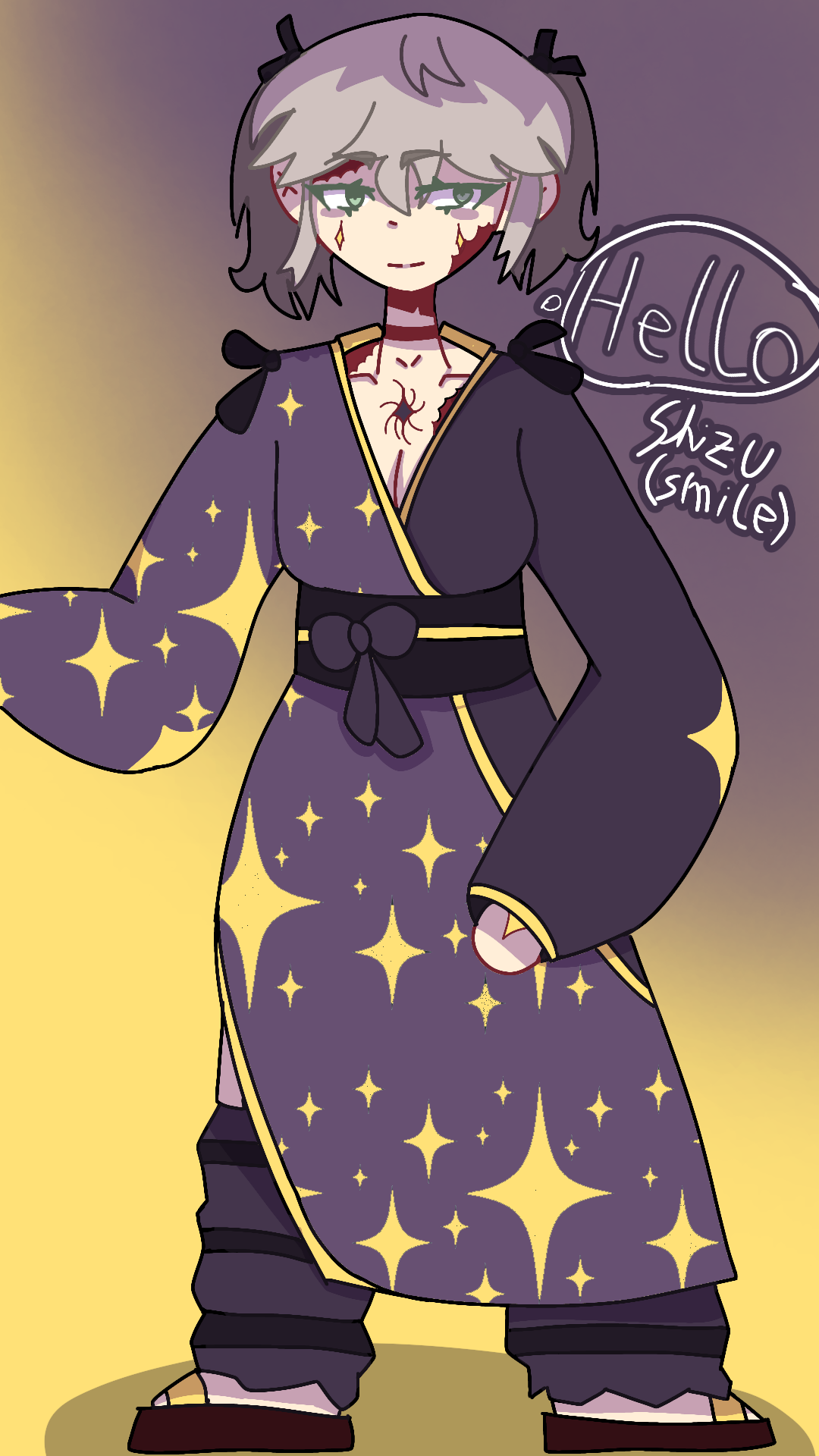 Shizu in Demon Slayer - ibisPaint