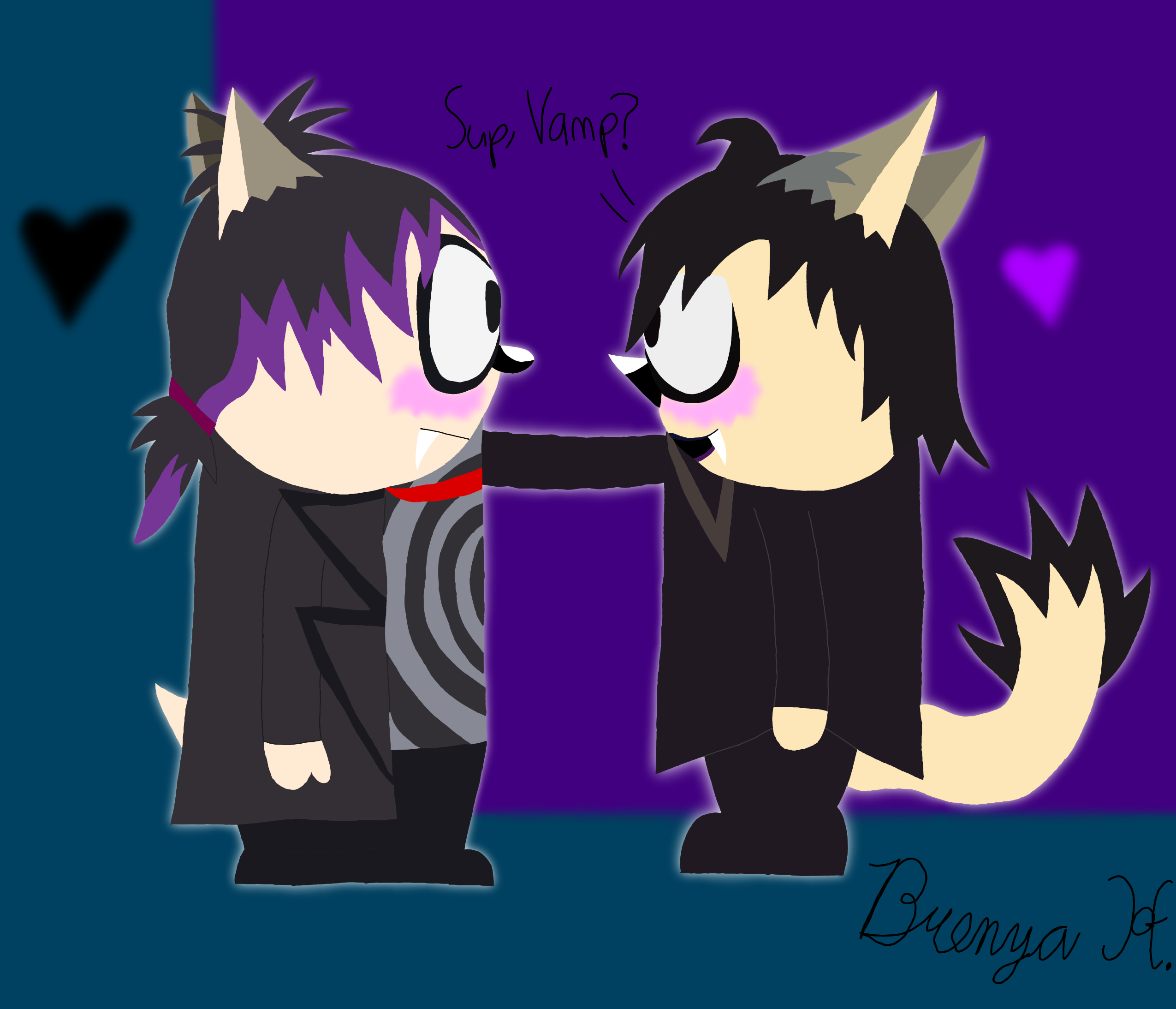 Sup, Vamp (Meme Remake) - ibisPaint