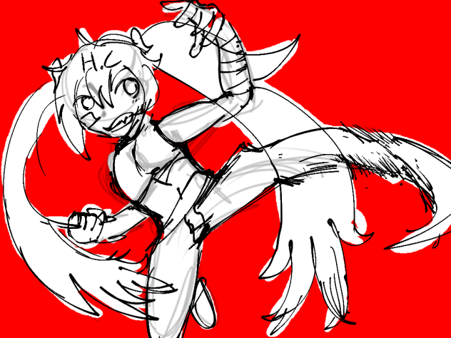 fighter miku real!! - ibisPaint