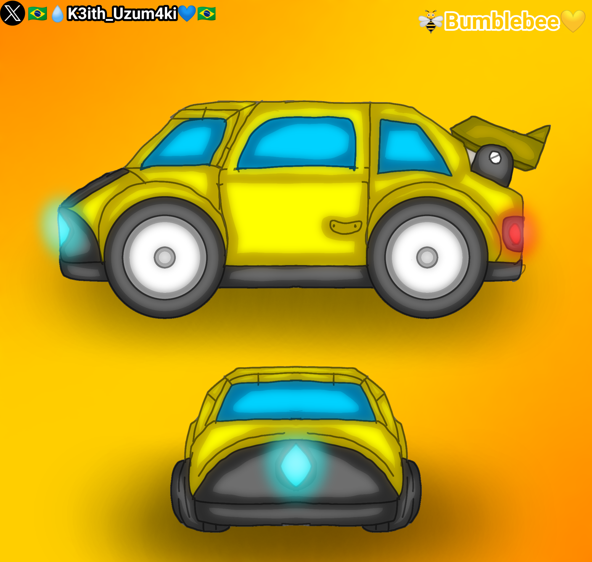 Bumblebee (Car) - Transformers - ibisPaint