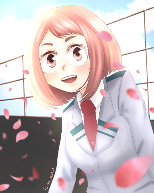 Uraraka Ochako - ibisPaint