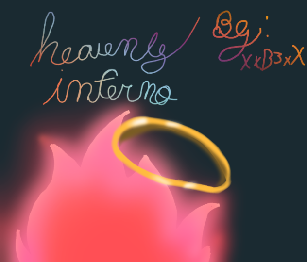 Heavenly inferno banner thumbnail thing - ibisPaint