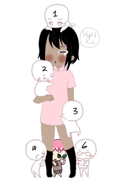 Stupid kids collab - ibisPaint