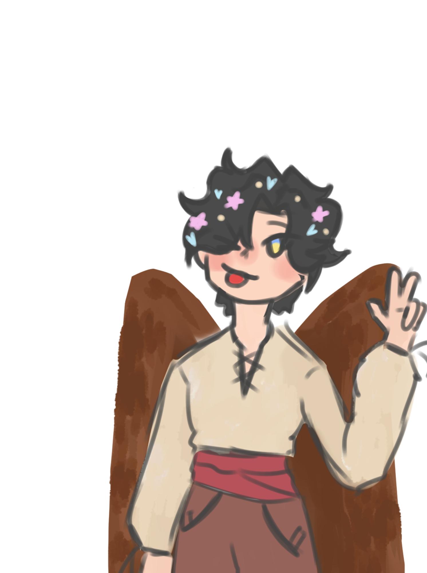 Bird boy! - ibisPaint