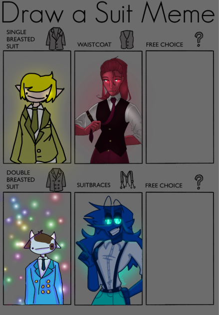 Suit meme - ibisPaint
